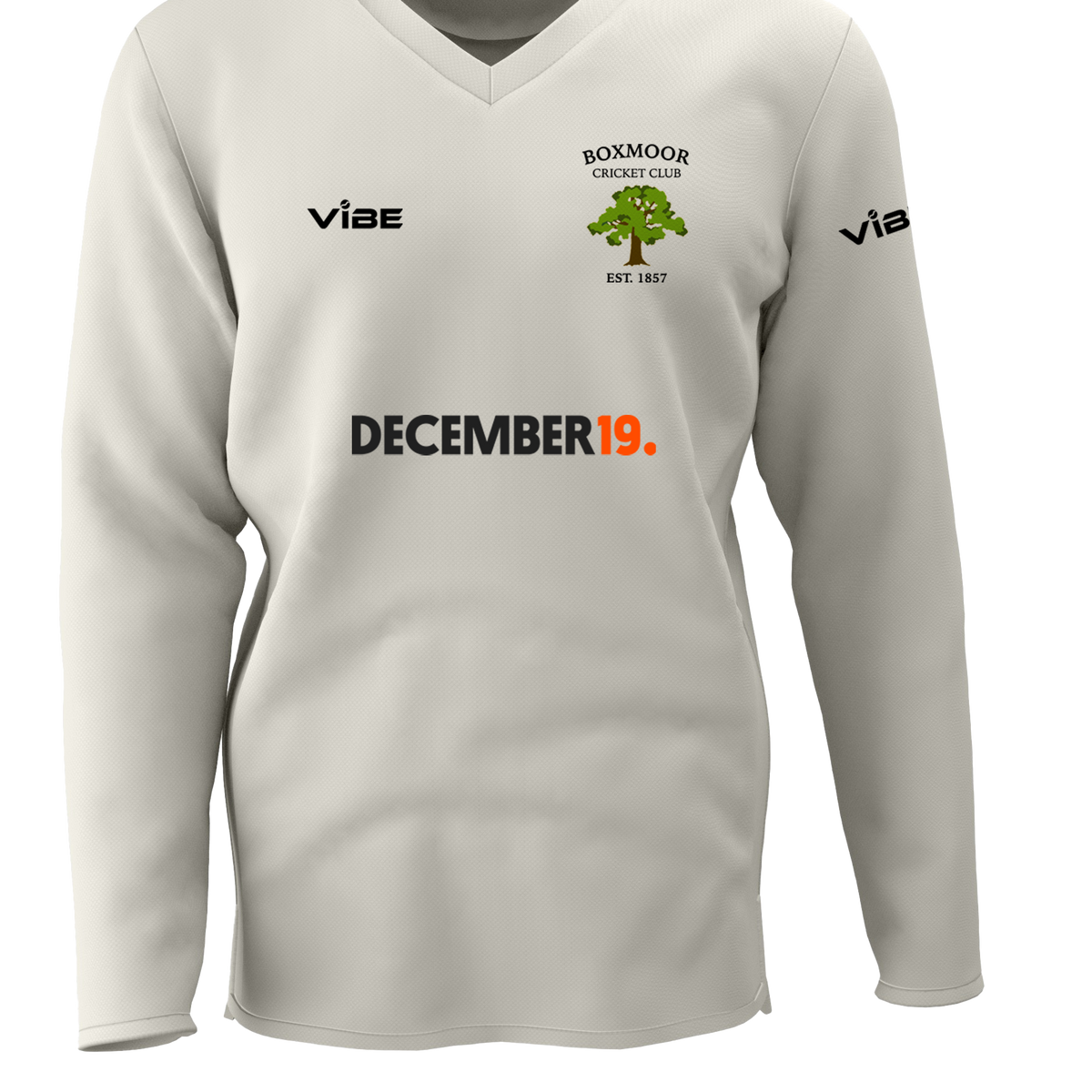Boxmoor CC- White Playing Sweater – AJ Sports